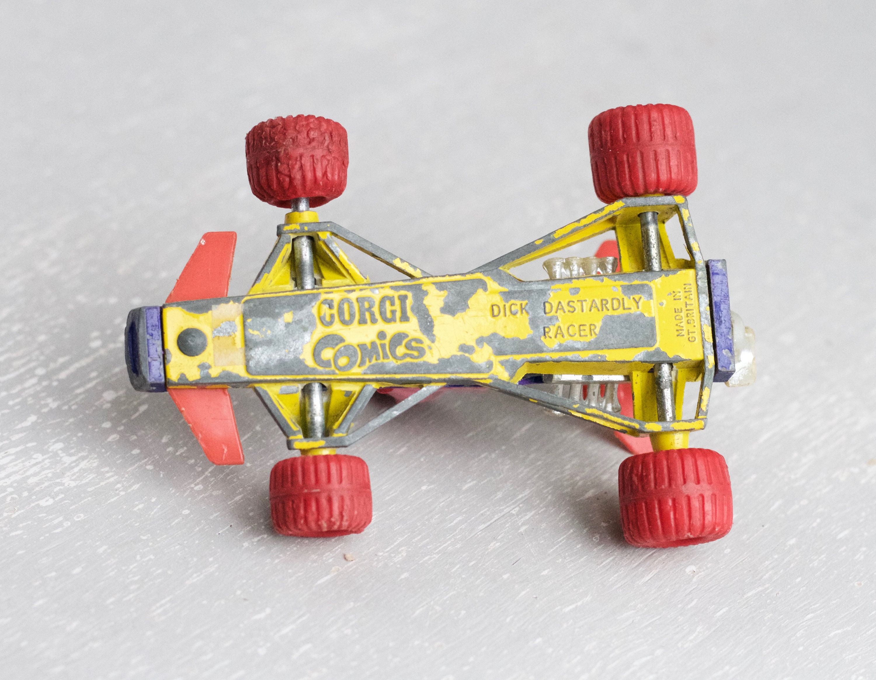 Memorabilia Collectibles Corgi Comics Wacky Races Diecast Car Vintage ...