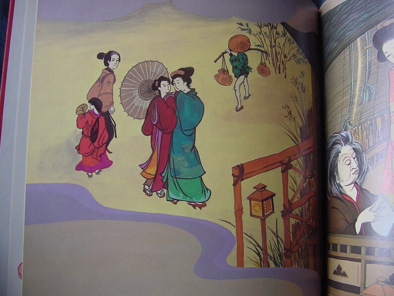 Rare Asian Folklore Fairytale Hardback Book A Japanese Fairy Tale by ...