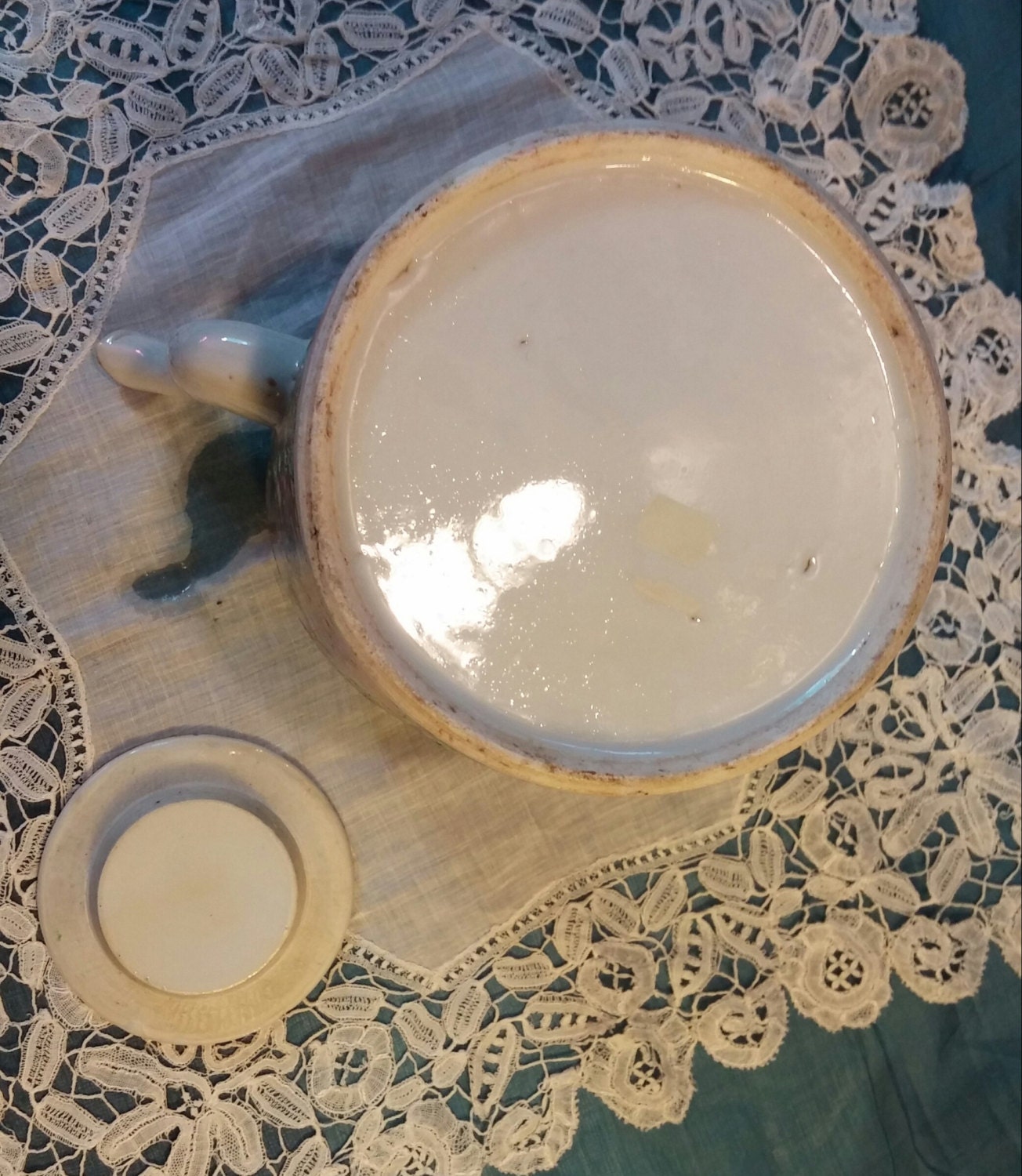 Antique Chinese Coffee Pot Rose Mandarin Mid 1800s Rare China Hand ...