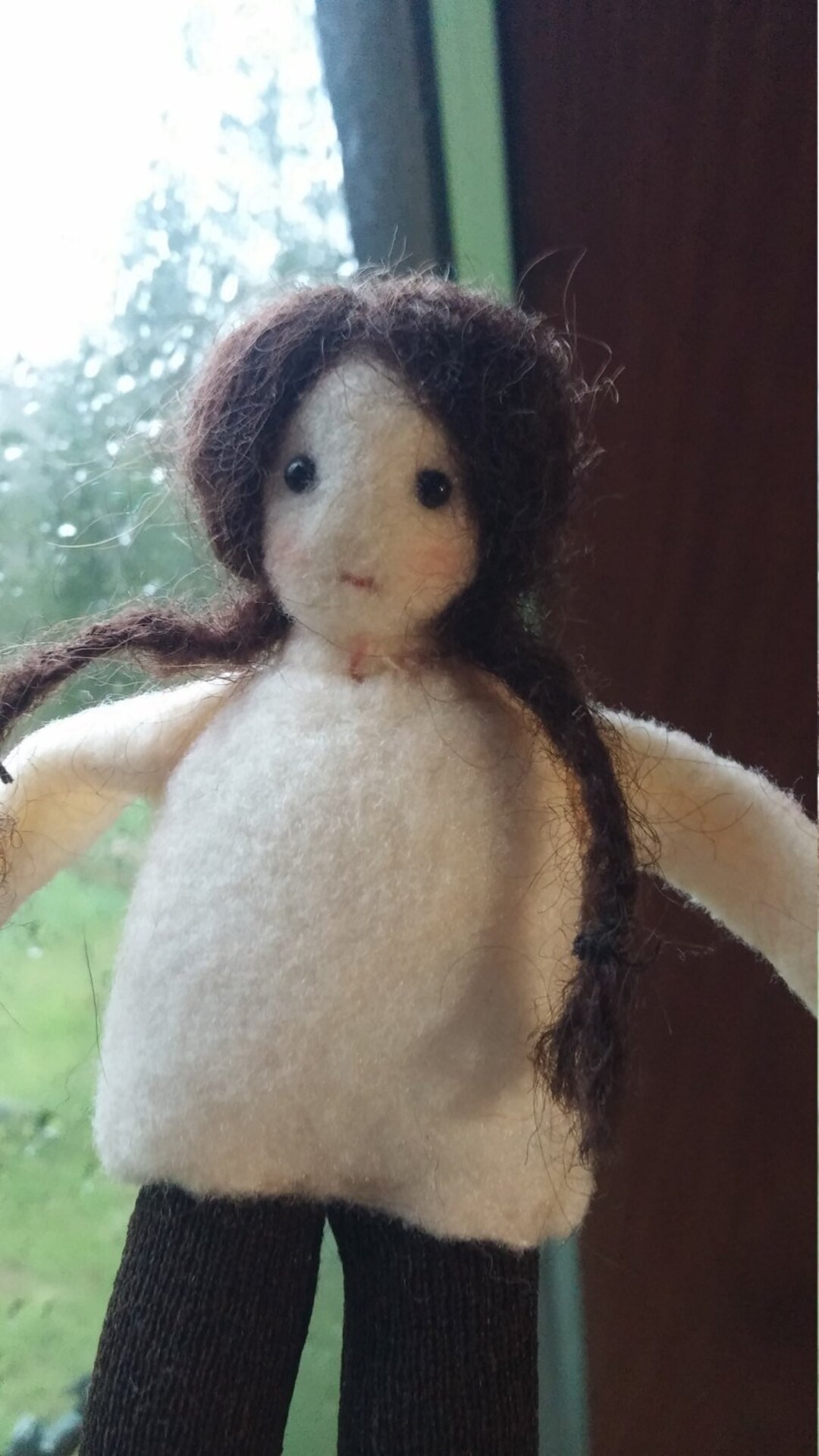 Waldorf Style Doll 1990s Handmade Artist OOAK Folk Art Doll - Etsy