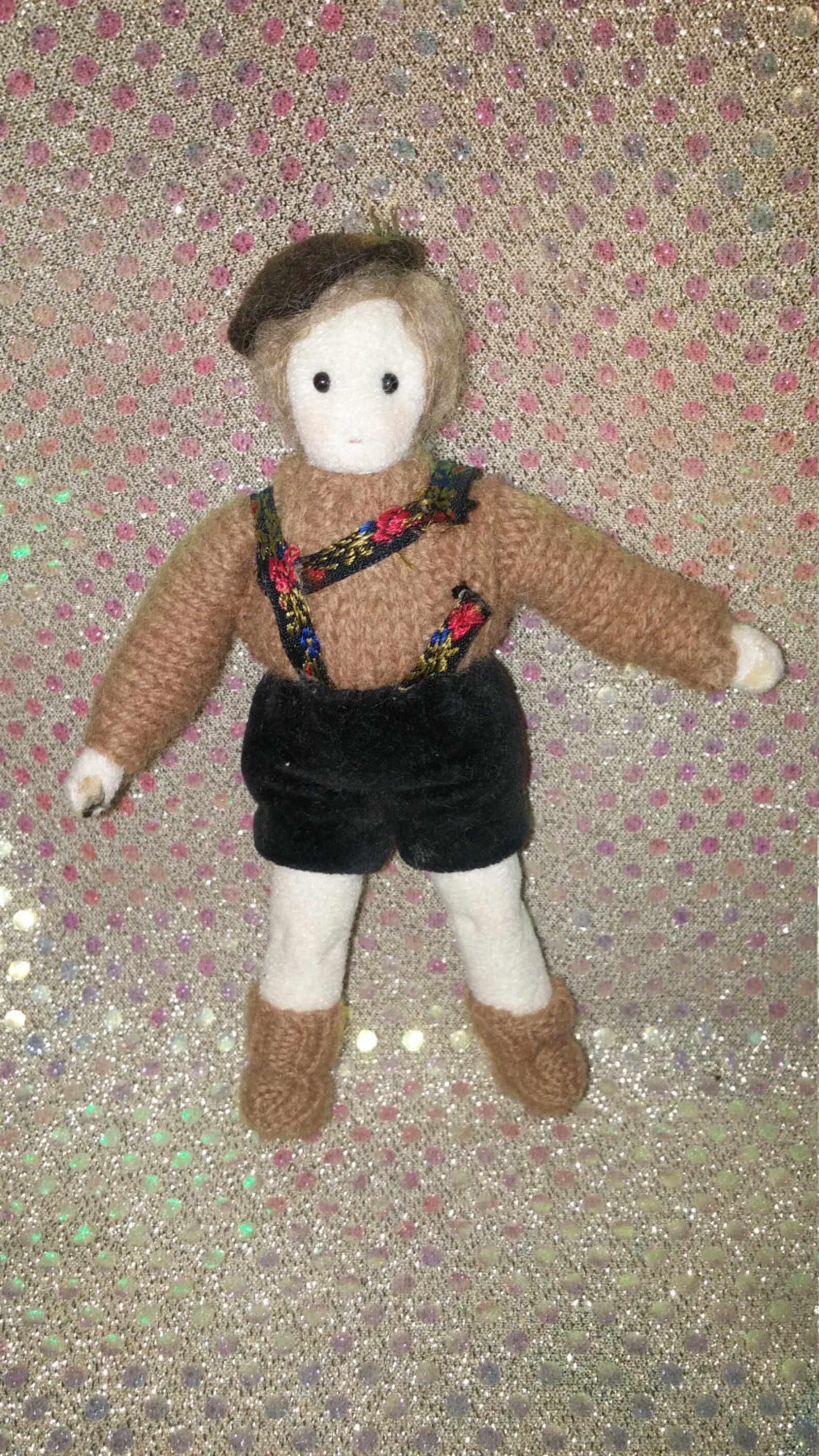 Set of 3 Waldorf Style OOAK Art Dolls in Winter Clothes - Etsy