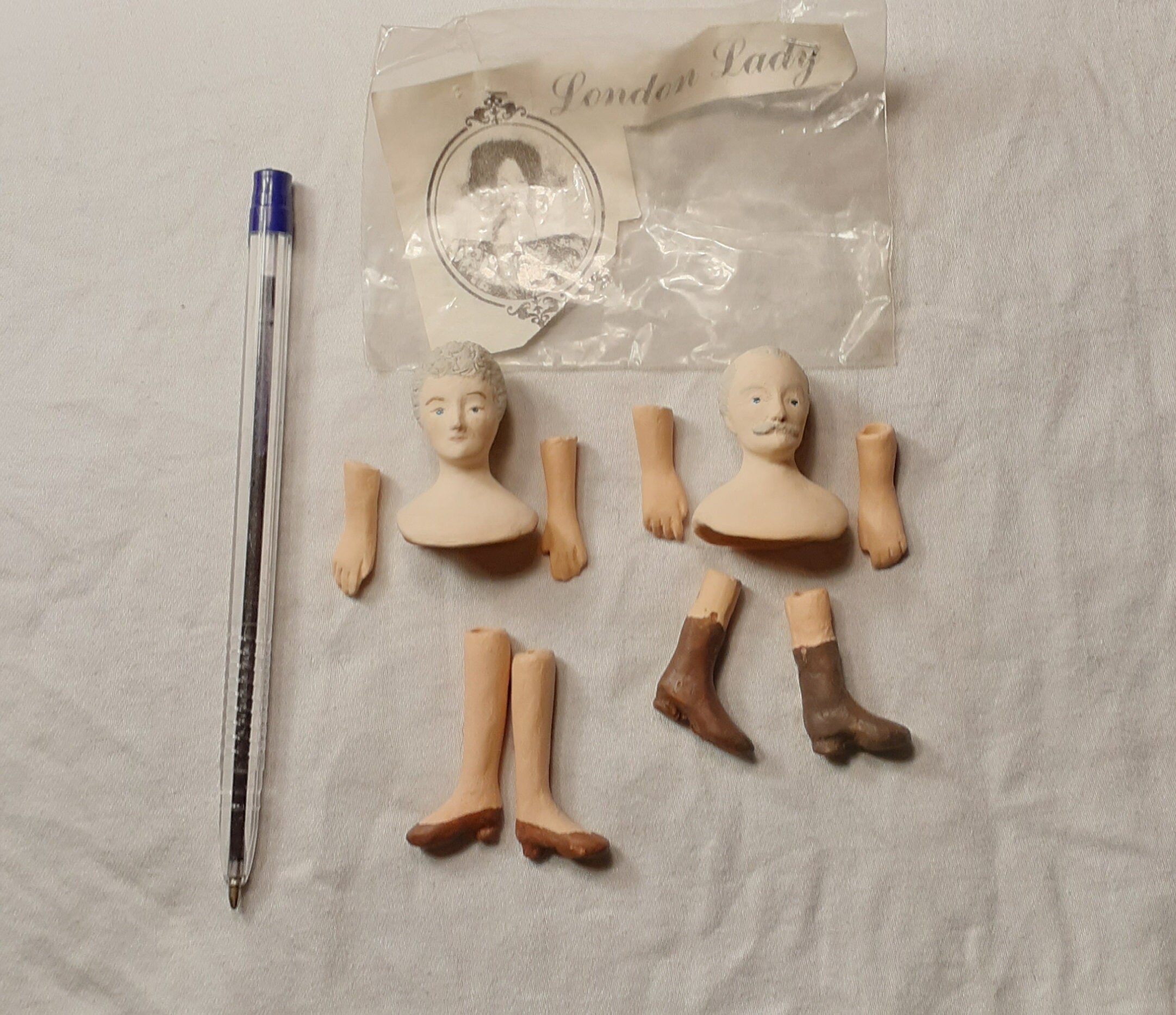 Vintage Miniature Doll Parts Handmade Artist Doll Heads and - Etsy