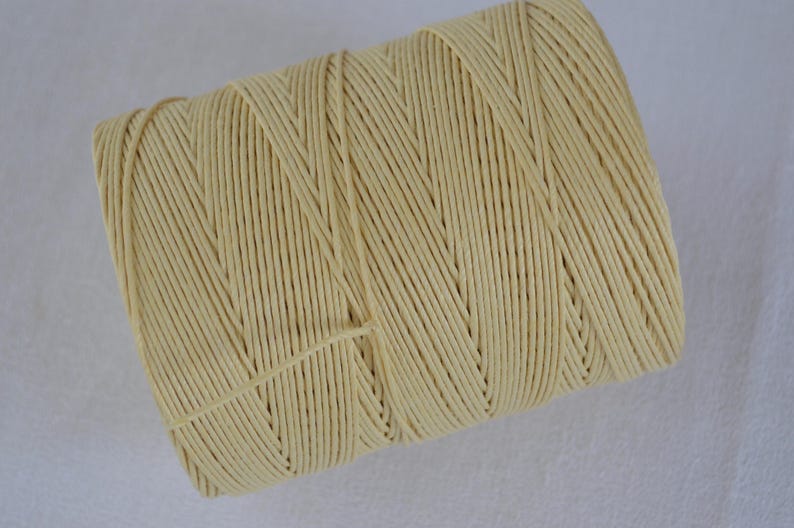 Large 270g Spool of Campbell's Irish Linen Thread No 10 4 Cord Cream ...