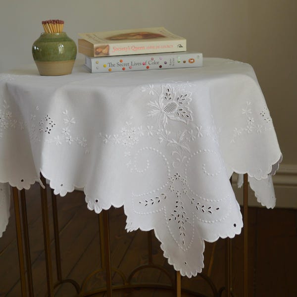 Irish Linen Tablecloth - Etsy
