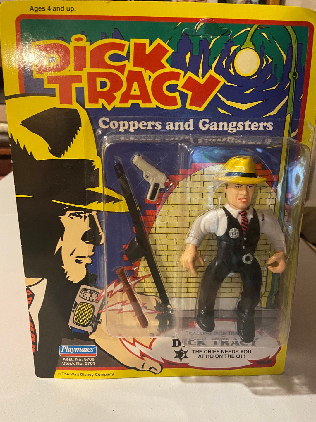 Dick Tracy Walt Disney Vintage Toy - Etsy
