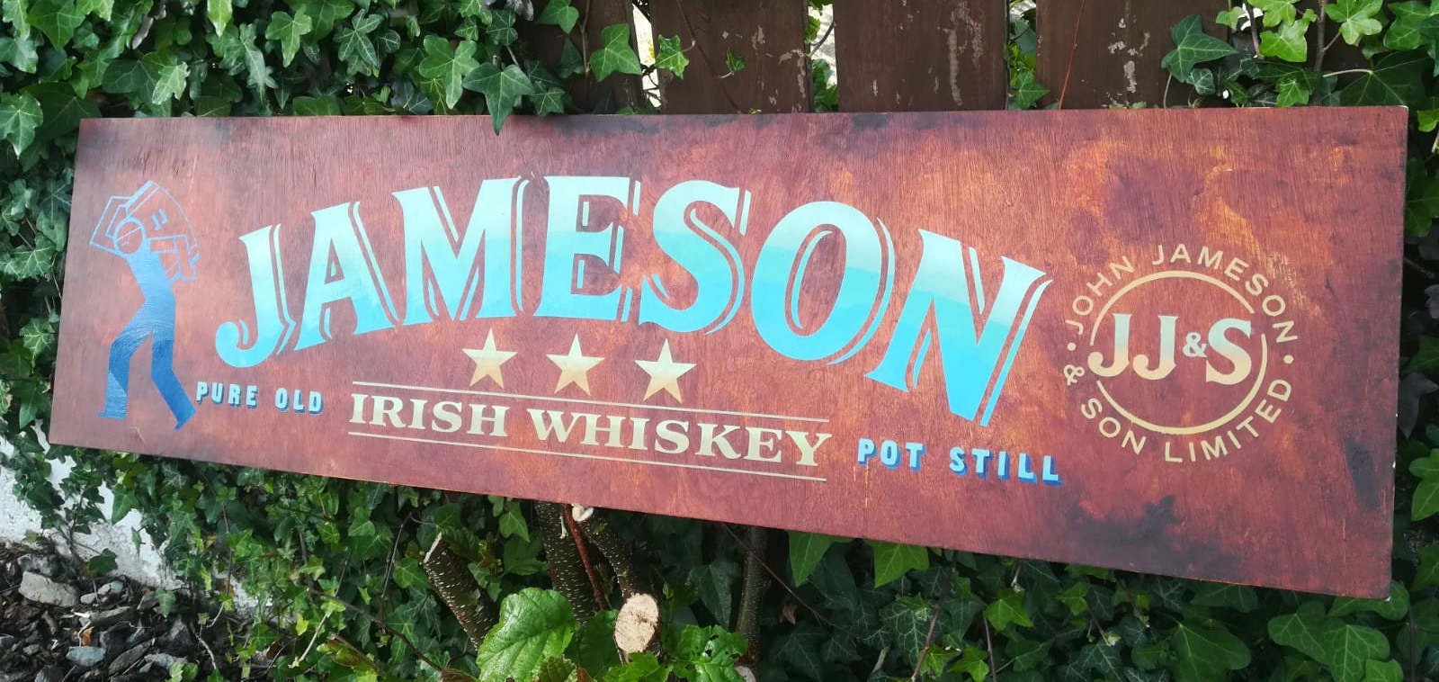 Hand Painted Irish Pub Signage jameson - Etsy
