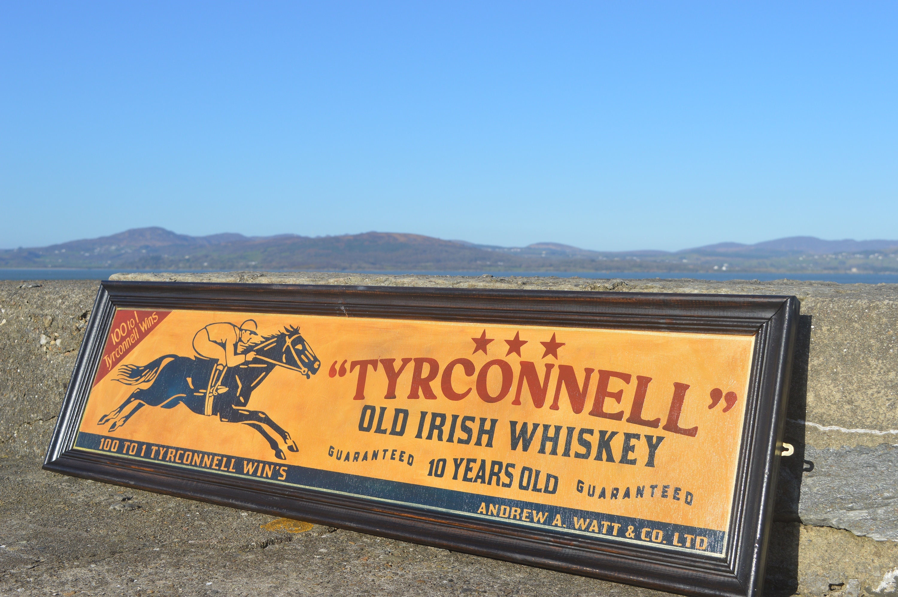 Tyrconnell Irish Whiskey Sign Irish Pub Sign Antique Style - Etsy