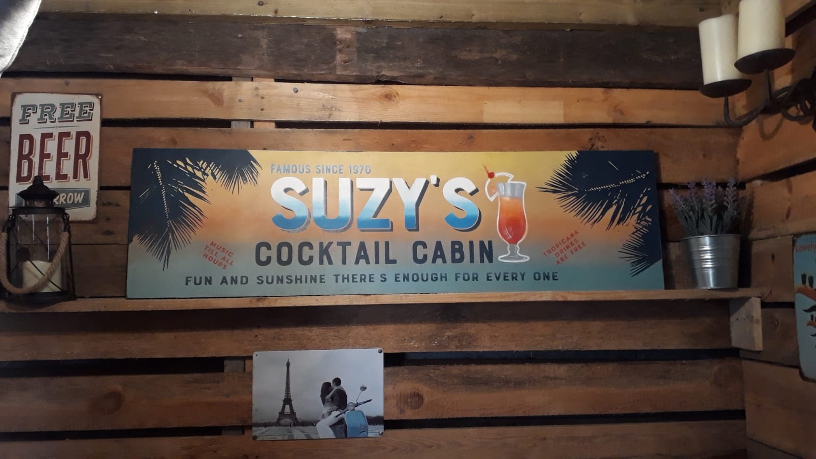 Personalised Cocktail Bar Sign - Etsy
