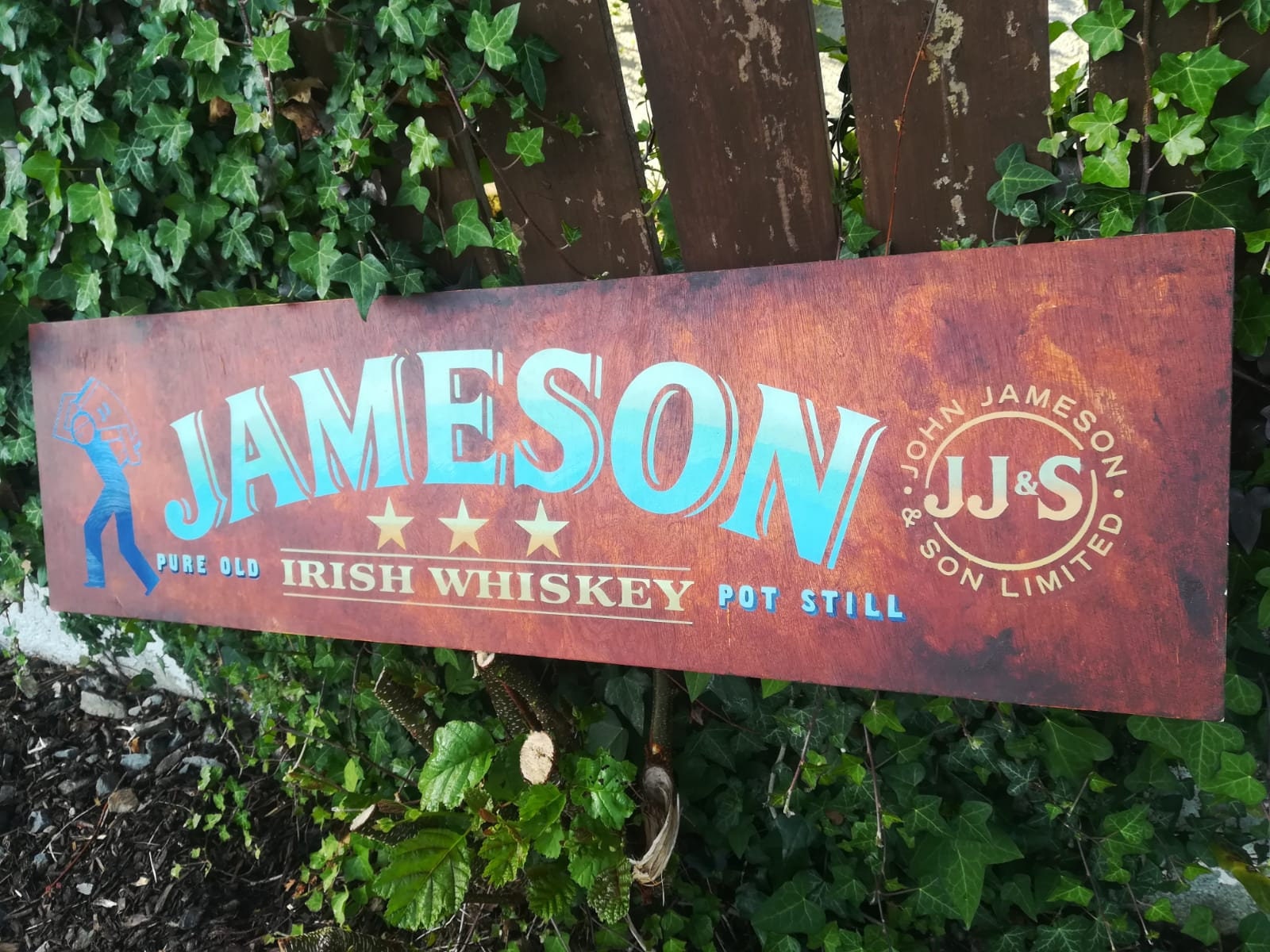 Hand Painted Irish Pub Signage jameson - Etsy