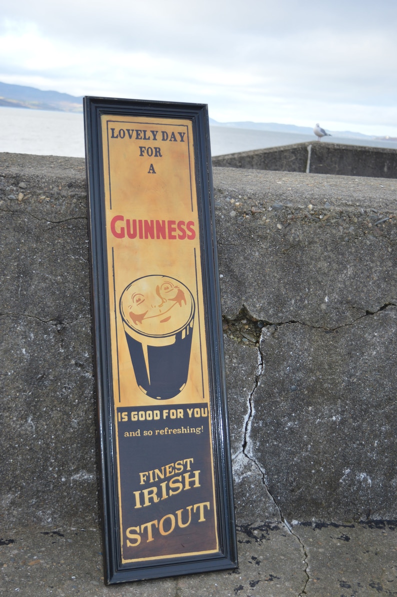 Guinness Irish Pub Sign - Etsy