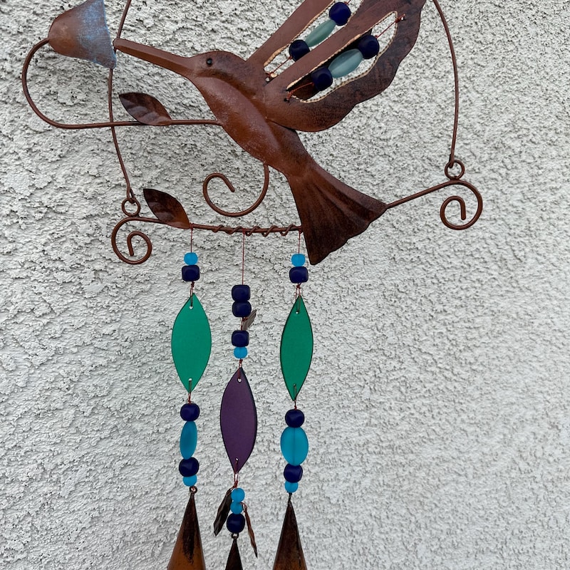 Hummingbird Bell - Etsy