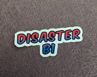 Bi Flag Sticker | Etsy