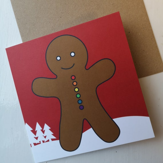 LGBTQ Candy Cane LGBTQ Christmas Card Pride Christmas Card Custom LGBT ...