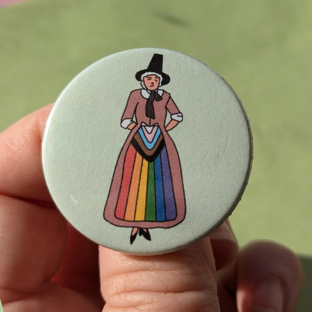 Welsh National Costume Pride Flag Badge, Welsh National Dress, Welsh ...