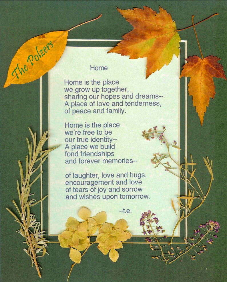 House-warming Poem - Etsy