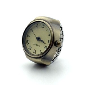 90's Y2K Vintage Mini Ring, Watch Vintage Watch Ring, Unique Rings ...