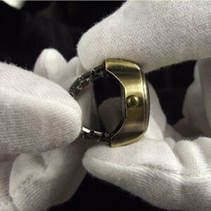 90's Y2K Vintage Mini Ring, Watch Vintage Watch Ring, Unique Rings ...