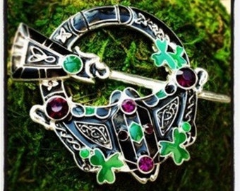 Tara Brooch Celtic Revival Irish Pennanular Pin