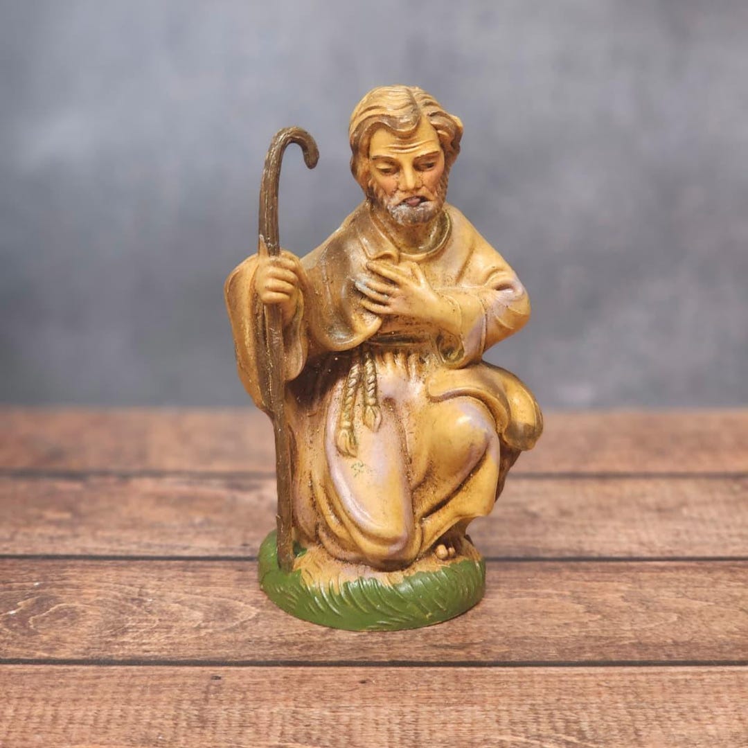 Vintage Joseph Fontanini Nativity Replacement Piece - Joseph Nativity ...