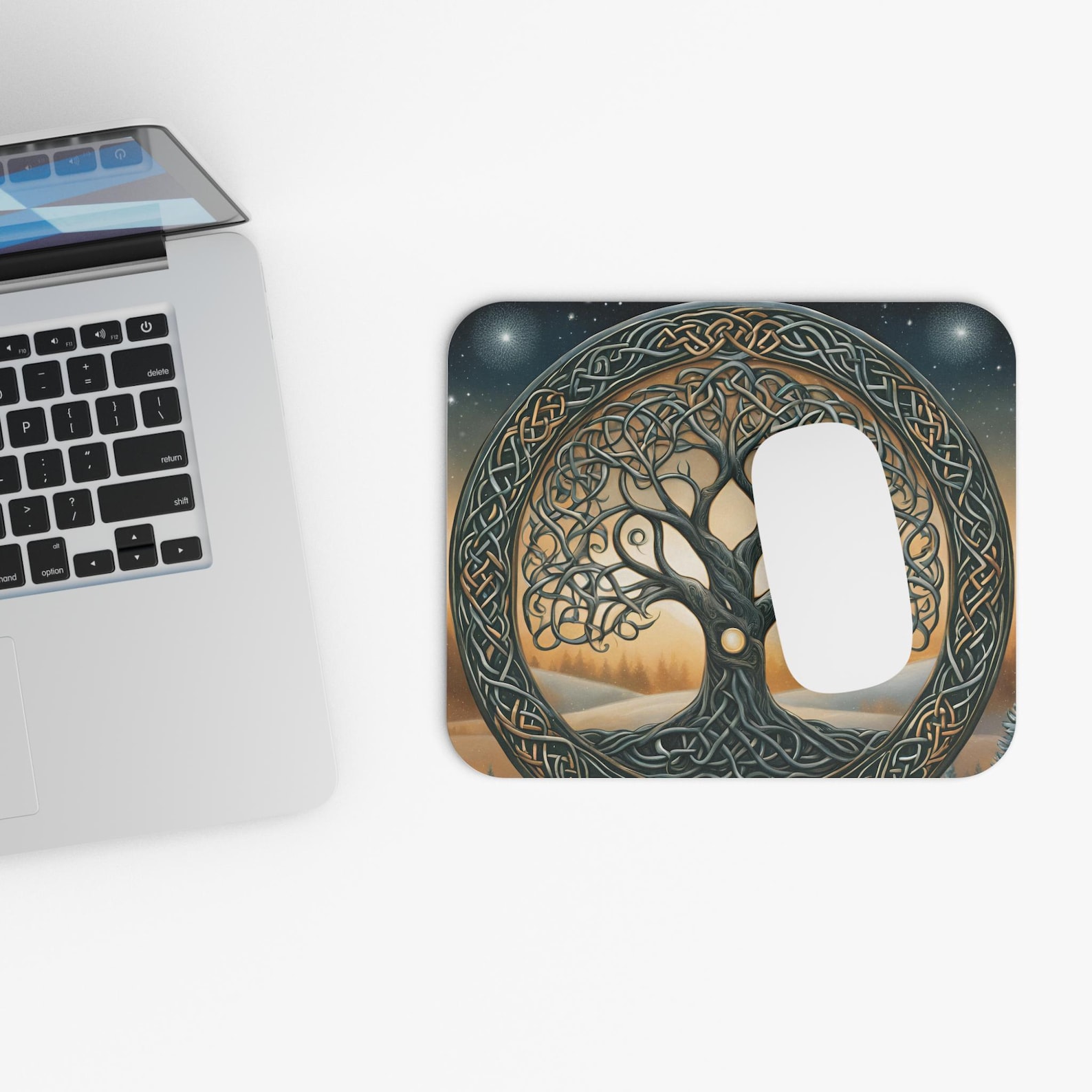 Mouse Pad (rectangle) Celtic Irish Tree of Life Irish Home Decor Celtic ...