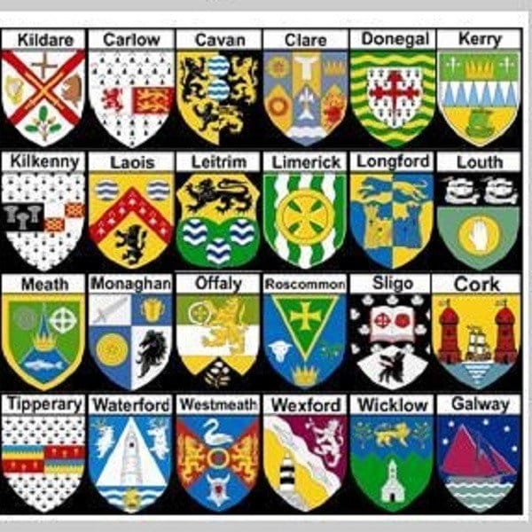 Irish County Car Magnets - Counties of Ireland Car Magent - Etsy