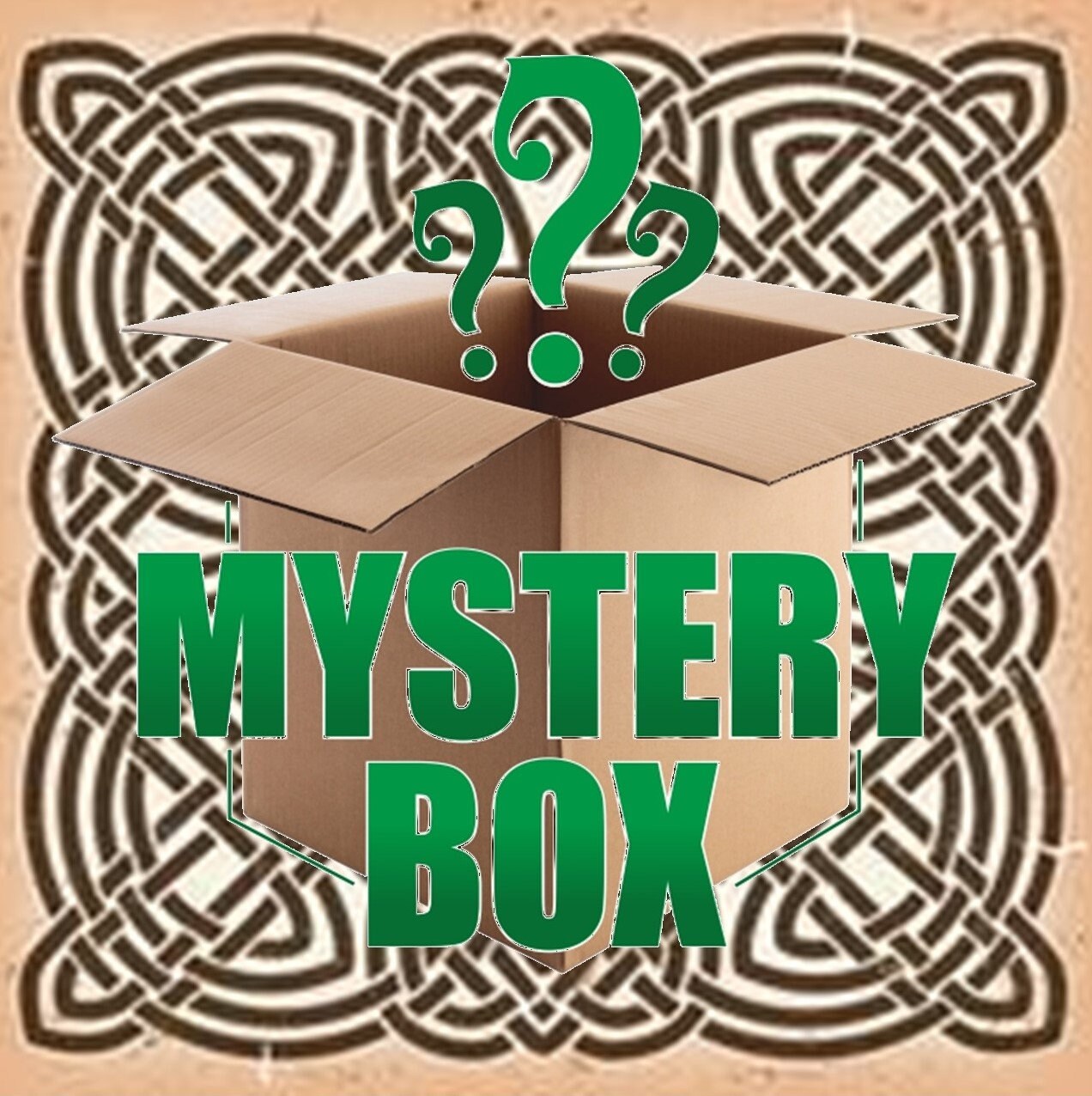 Celtic Mystery Box for Guys Mens Mystery Box Guys Mystery Box with ...