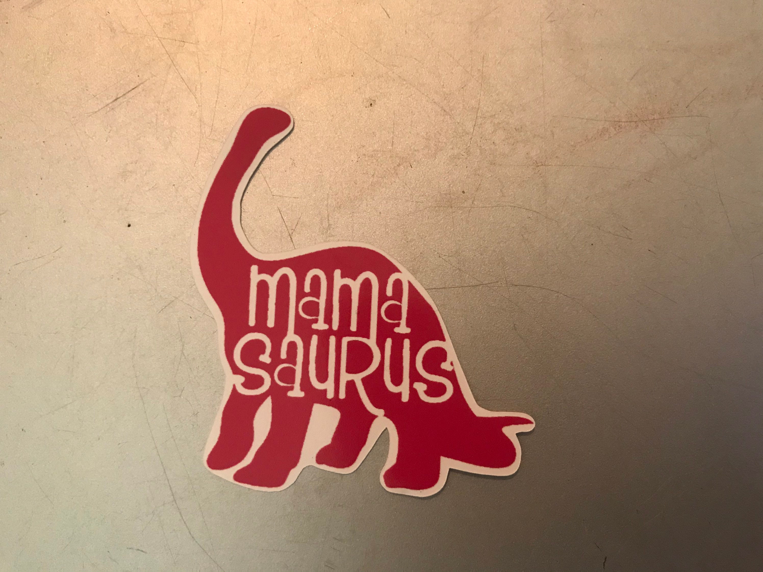 Sticker Mamasaurus Water Bottles Laptops Etc. - Etsy Denmark