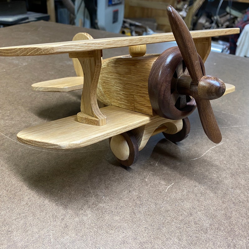Wood Toy Airplane - Etsy