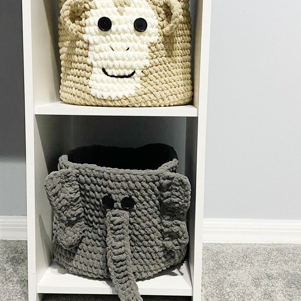 Jungle Storage Basket - Etsy