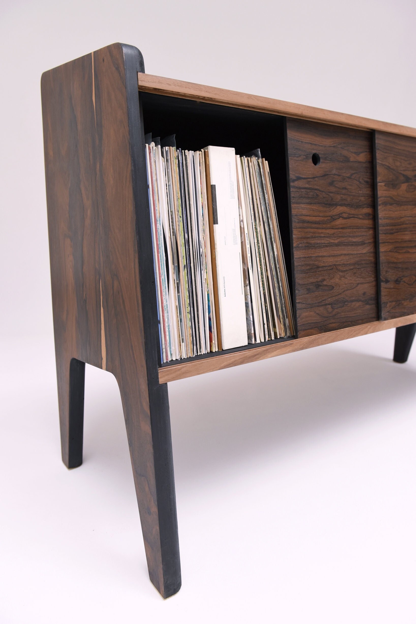 Stereo Unit RECORD PLAYER STORAGE Handmade Vinyl Cabinet - Etsy