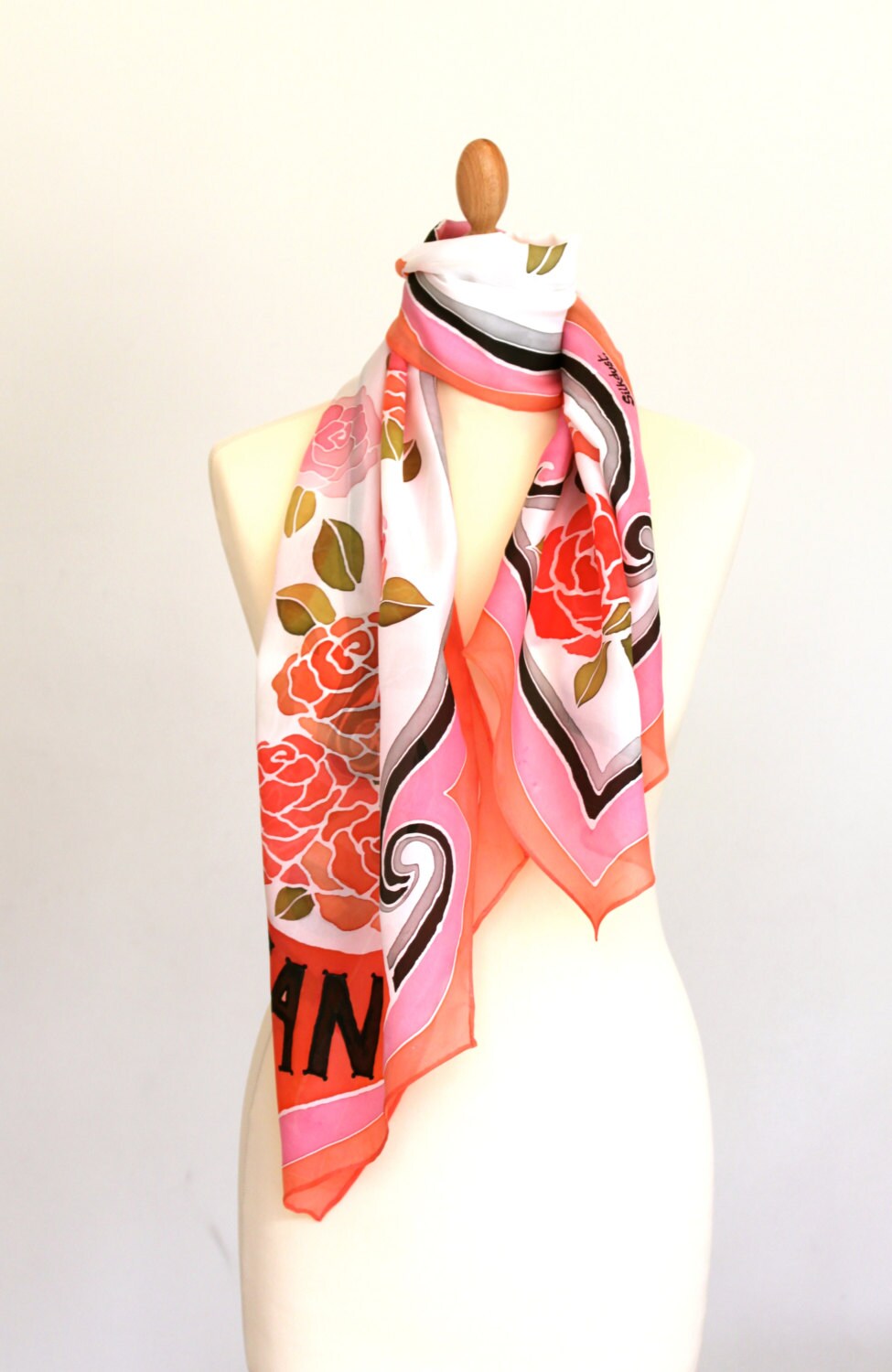 Personalized Scarf (NAME) - Etsy