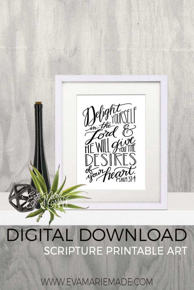 Bible Verse Art, Christian Printable Art, Scripture Printable Art ...