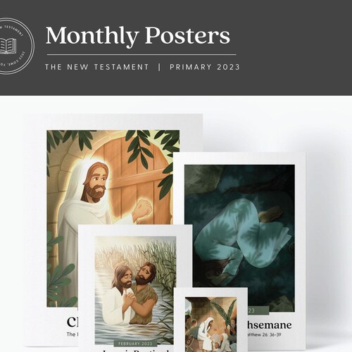 LDS Primary Come Follow Me 2023 New Testament SENIOR Older - Etsy