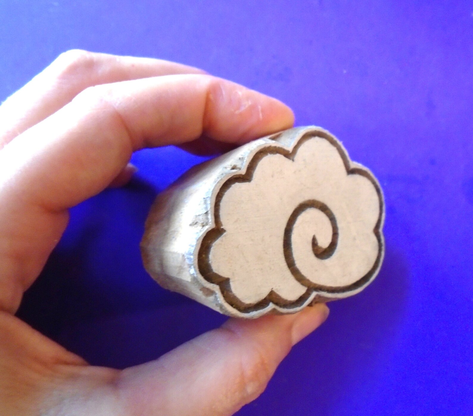 Cloud Stamp Hand Carved Wood Block Pottery Stamp Indian Textil - Etsy