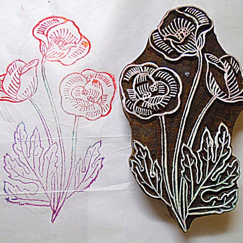 Block Print Stamp - Etsy