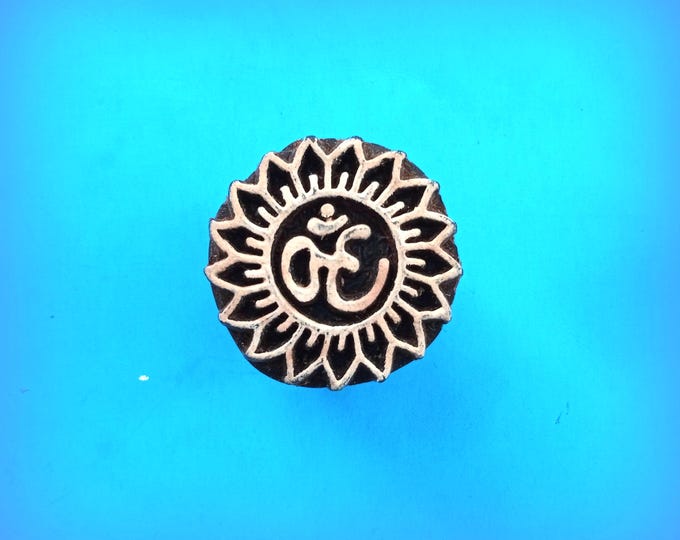 Eye of Horus Egyptian Stamp Eye of Ra Hand Carved Fabric Textile Wood ...