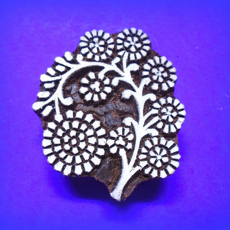Textile Stamp - Etsy