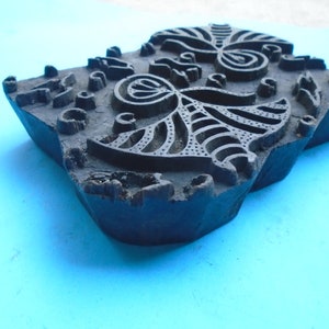 Jellyfish Antique Vintage Wood Batik Textile Clay Pottery Sea | Etsy