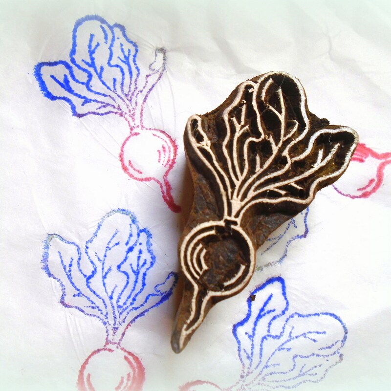 Vegetable Stamp - Etsy