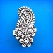Native American Turtle Print Block Spiral Hand Carved Wood Stamp Indian ...