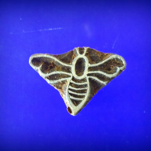 DragonFly Bug Stamp Wood Stamp for Pottery Hand carved pattern/texture ...