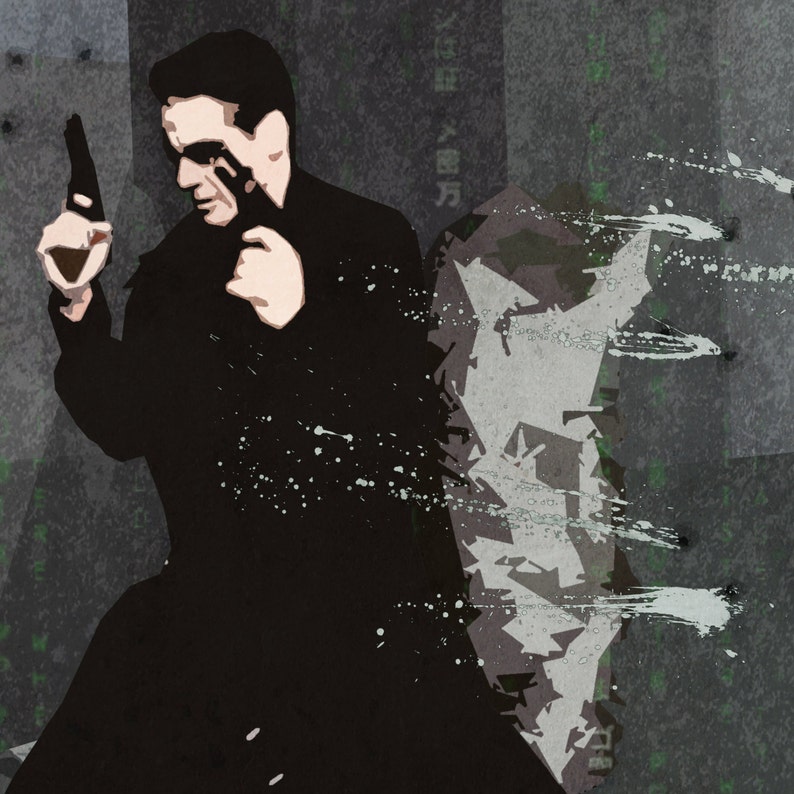 Film Art Print The Matrix fan-art The One | Etsy