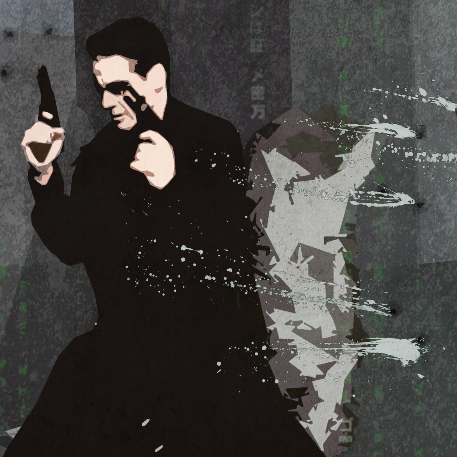 Film Art Print The Matrix fan-art The One | Etsy