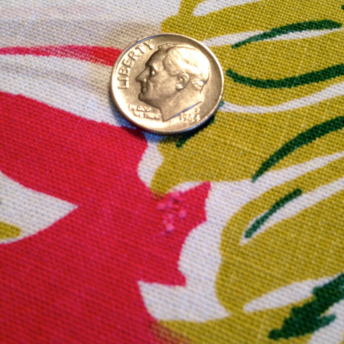 Pretty Vintage 1950s Simtex Cotton/linen Tablecloth Unusual - Etsy
