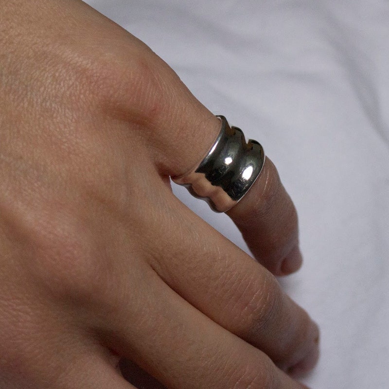 Modern Ring - Etsy
