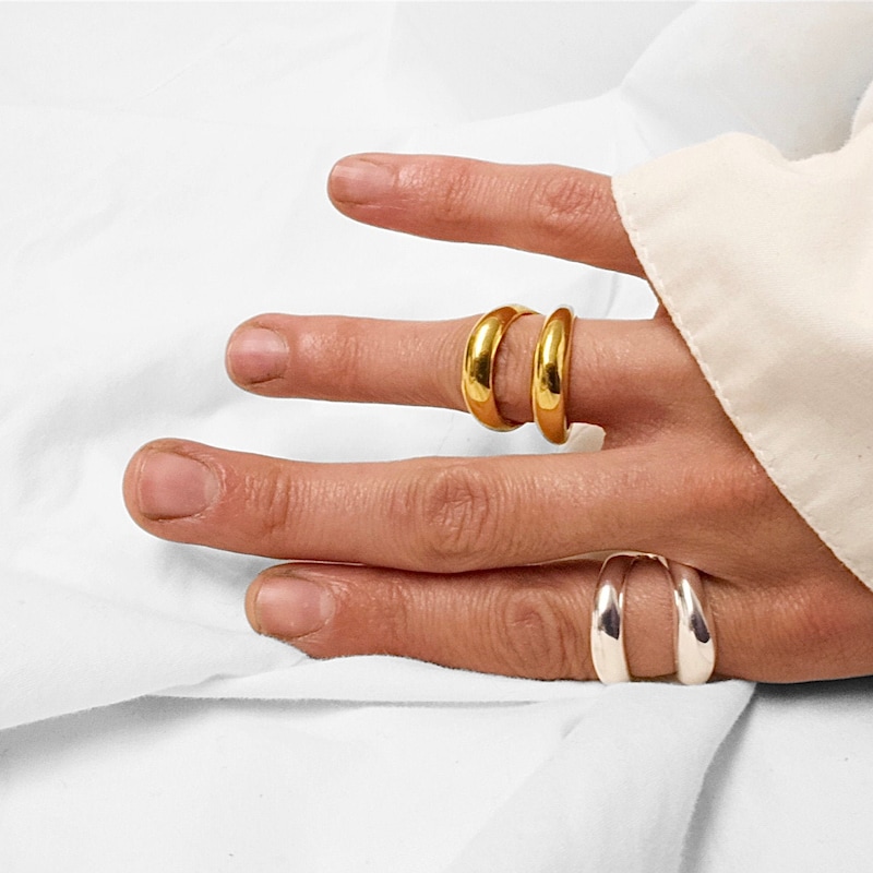 Sculptural Rings - Etsy