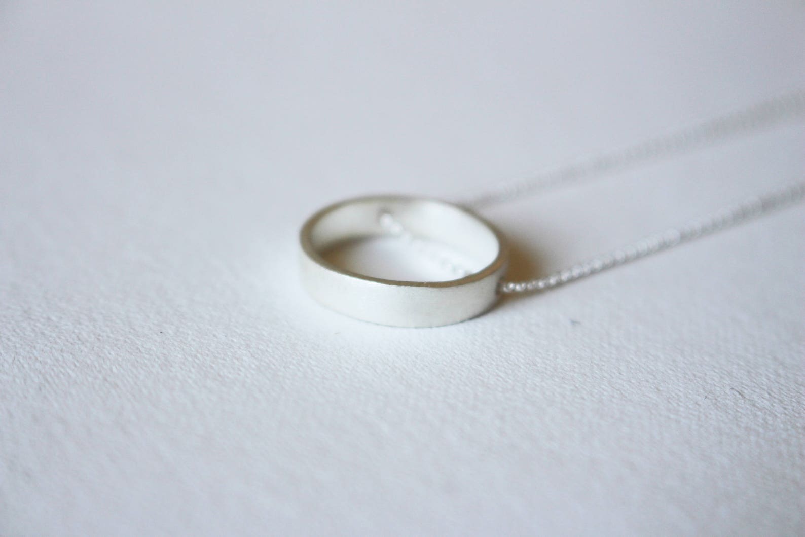 Sterling Silver Necklace Basic Necklace Minimalist Necklace - Etsy