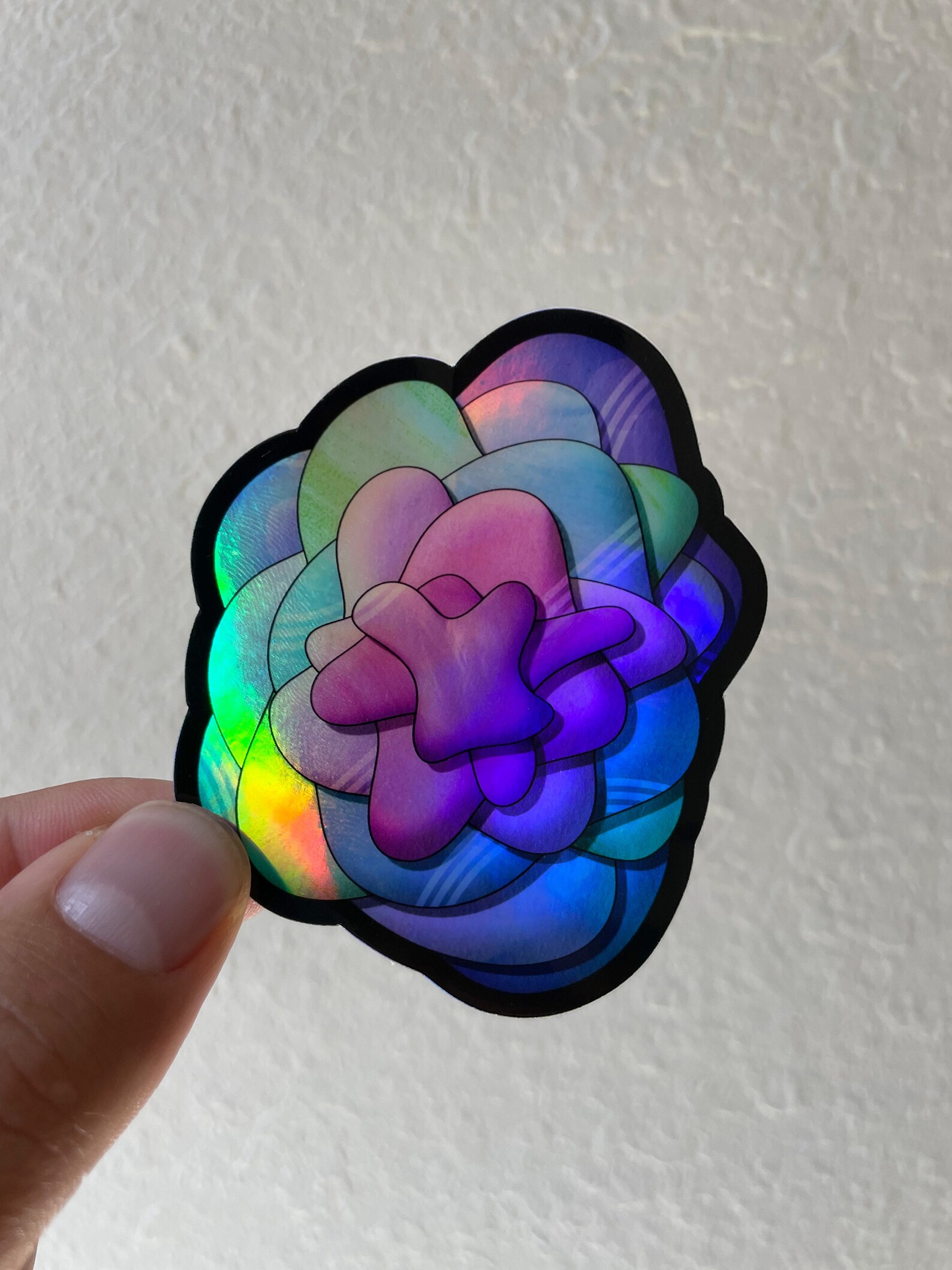 Sticker the Blob Original Colorful Illustrative Abstract Sticker for ...