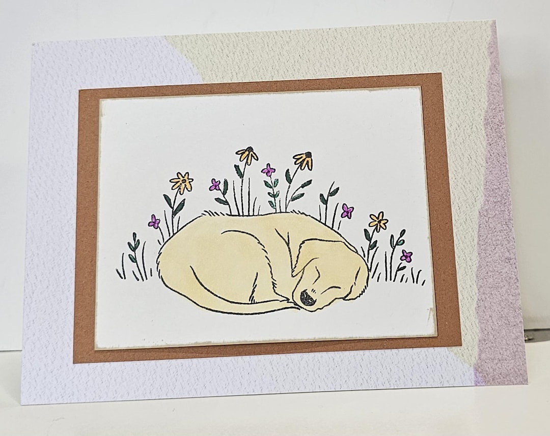 Expressing Sympathy for Your Loss - Labrador Dog Pet Sympathy Card ...
