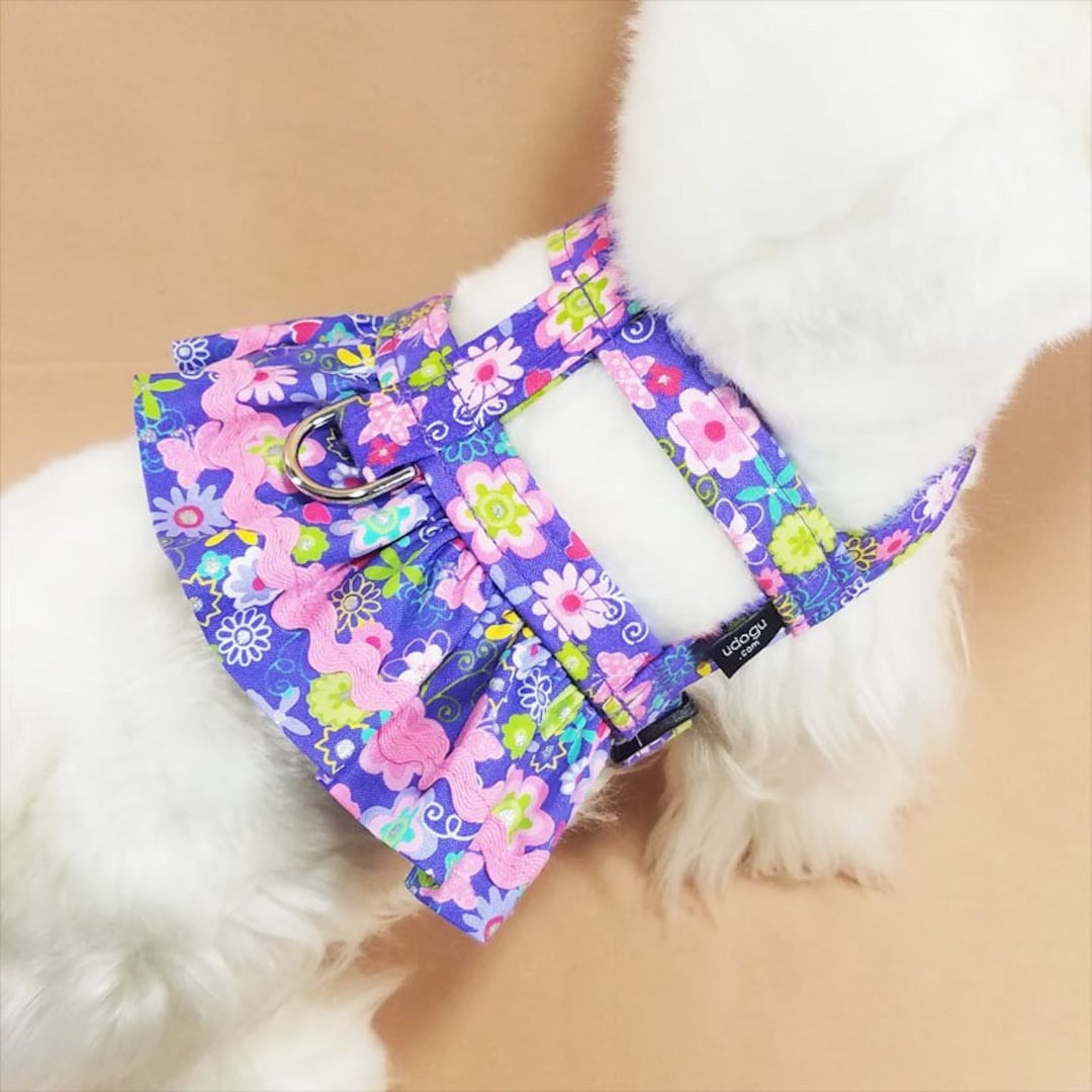 Dog Harness - Lavender Fancy Ruffle Easy-on Harness - 9 Sizes - Etsy